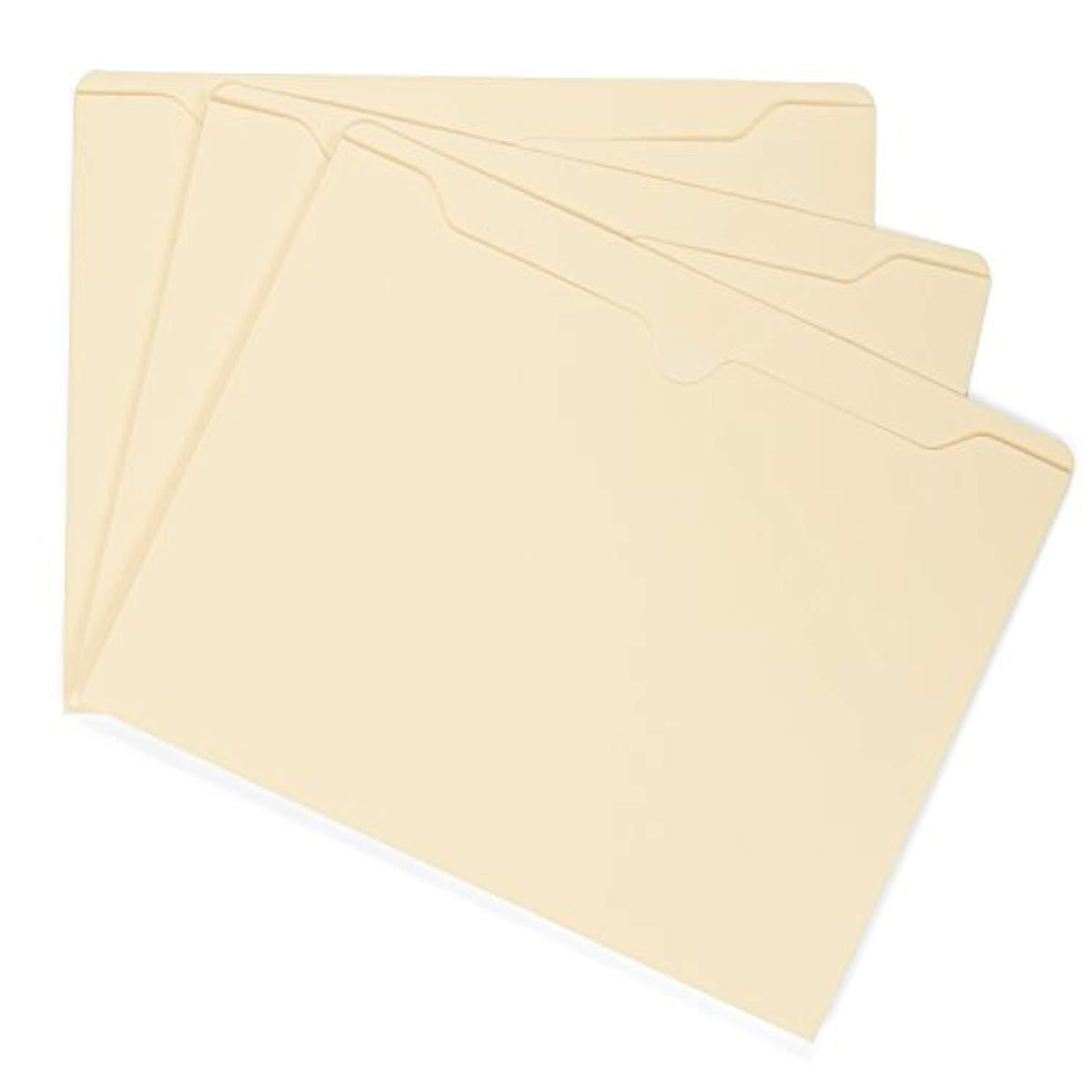 Blue Summit Supplies 2 inch Manila File Jacket, 50 Folders, Reinforced ...